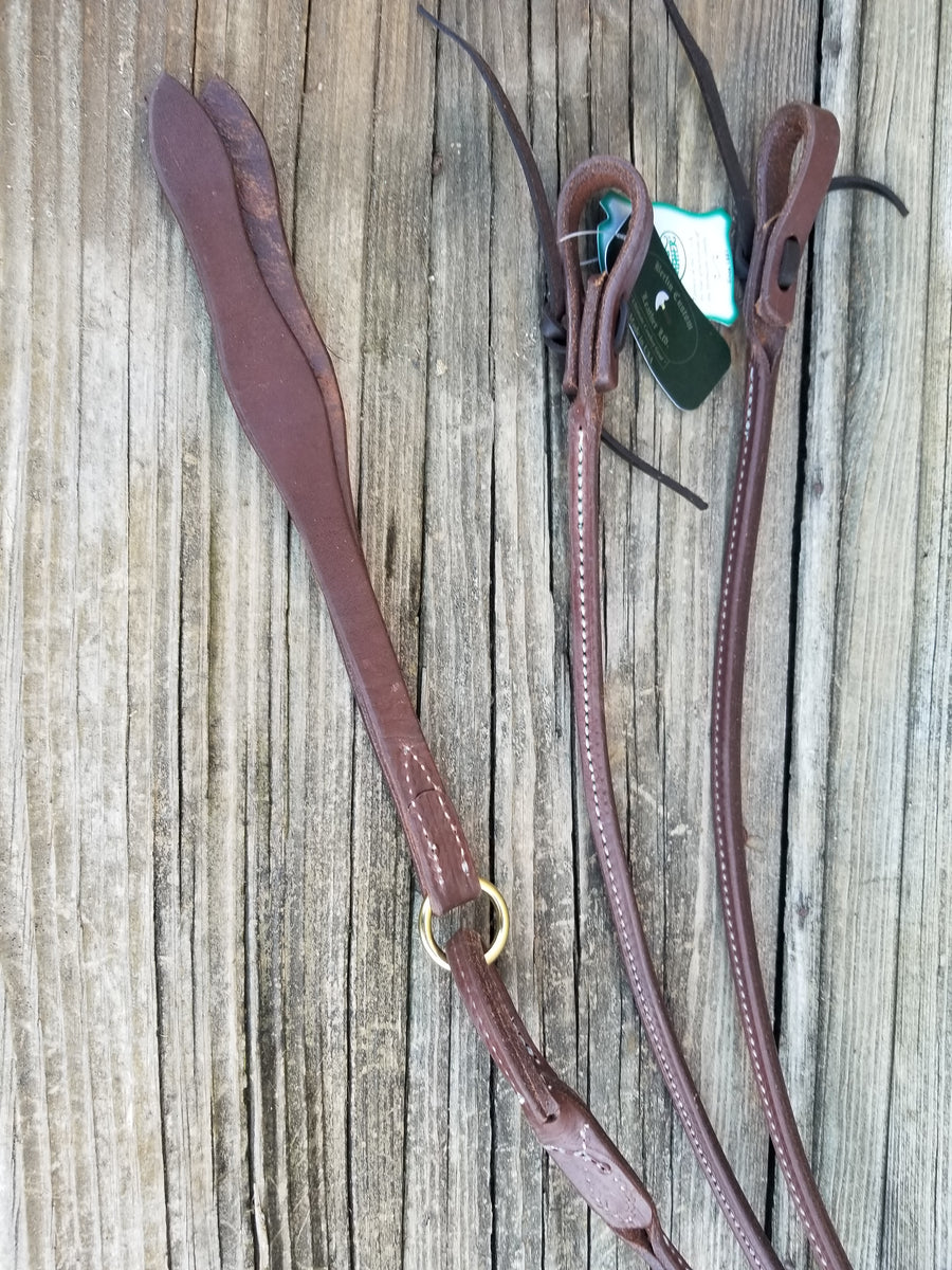 Rolled Leather Romels – J and S Tack