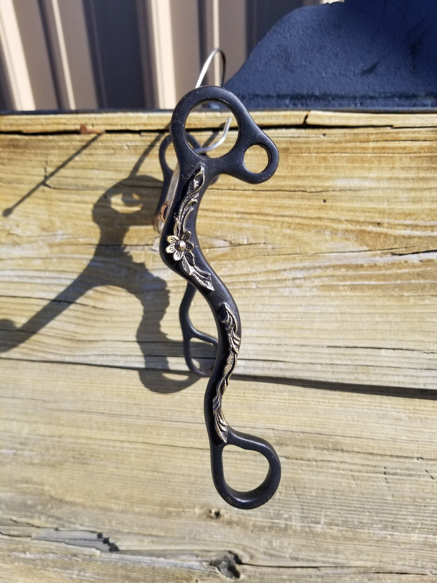 Ported Bit With Copper Roller – J and S Tack