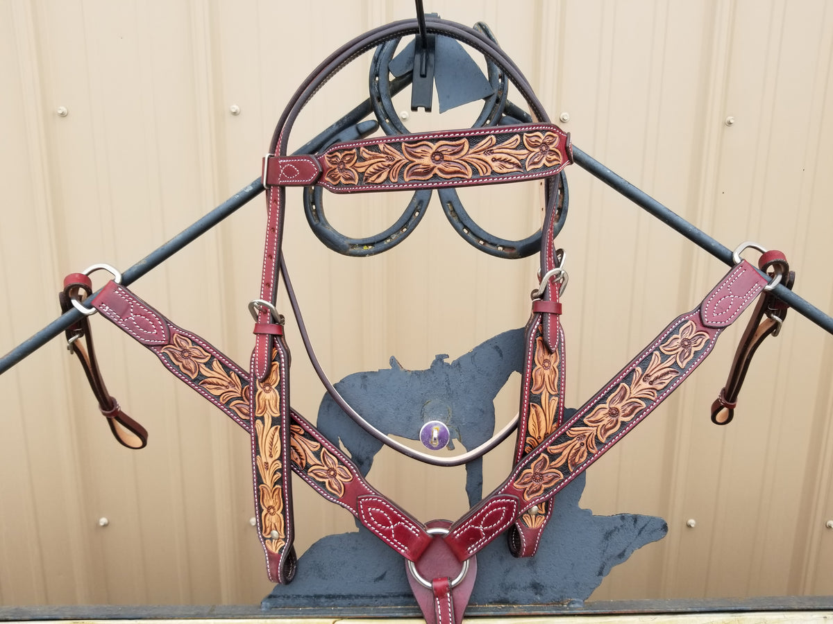 Tooled Tack Set – J and S Tack