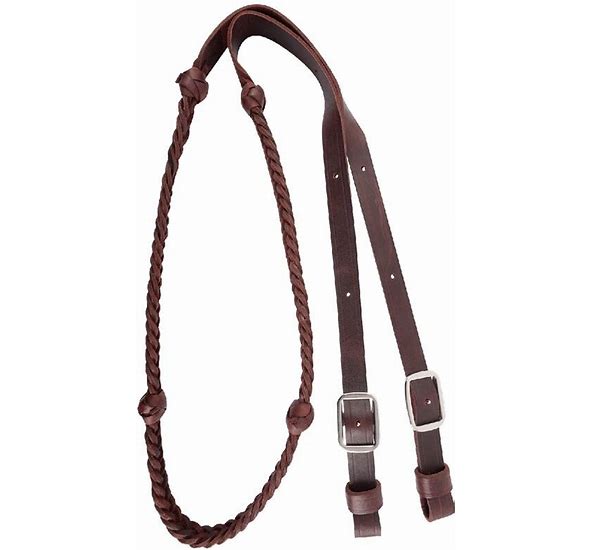 Martin Rein 7/8" Barrel Braided Leather – J and S Tack